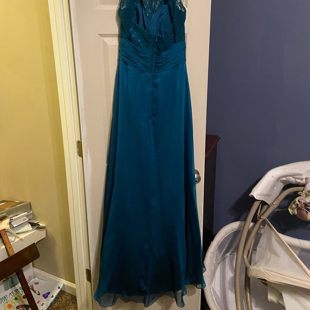 Dark Teal Formal Gown - Gem